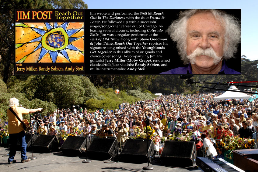 Jim Post, Folk, singer, songwriter, Chicago, Jerry Miller, Moby Grape ...